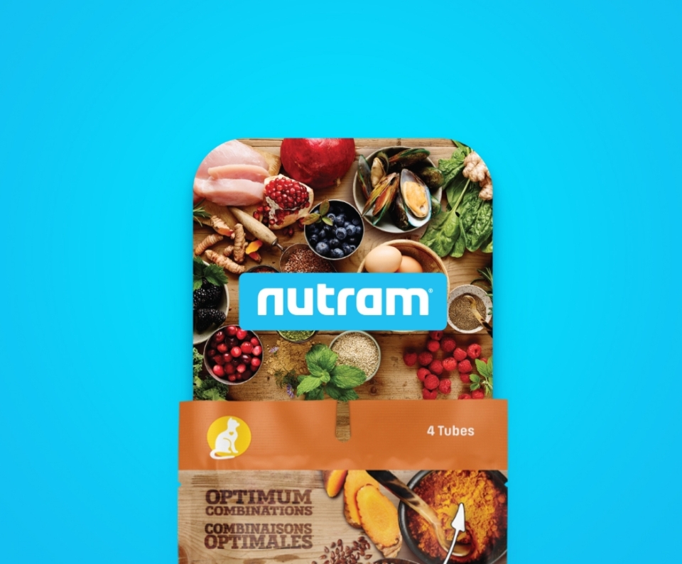 Project :: Nutram hanging product strip